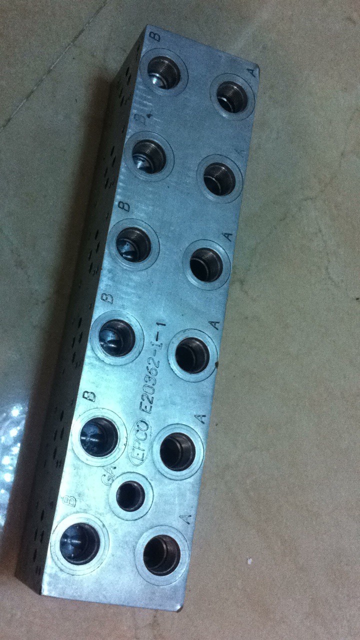 hydraulic manifold block